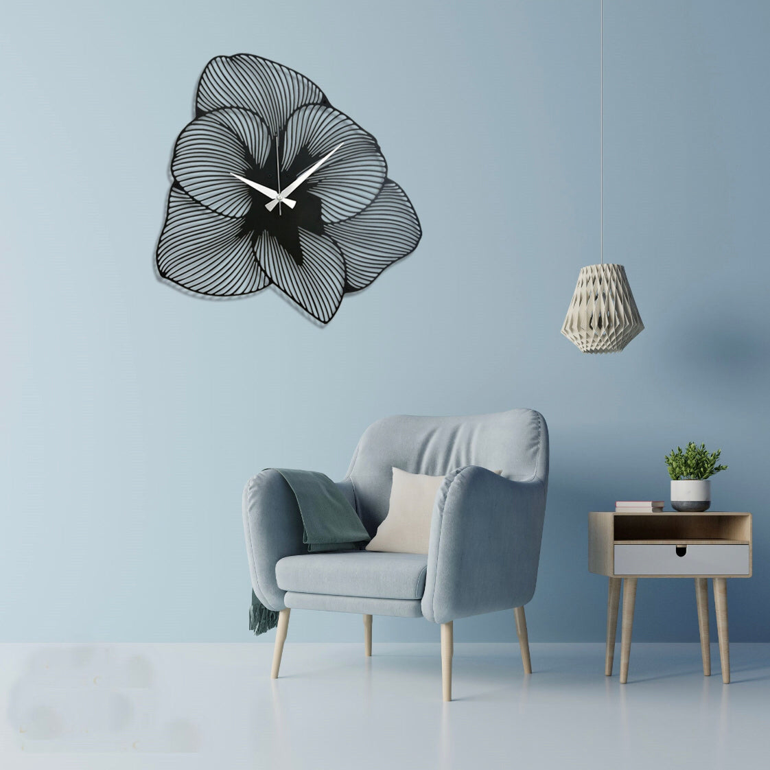 Azalea Wall Clock – Deen Store