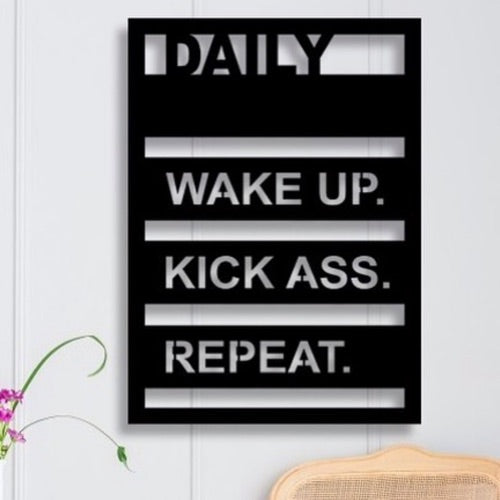 Positive Message Wall Art – Deen Store